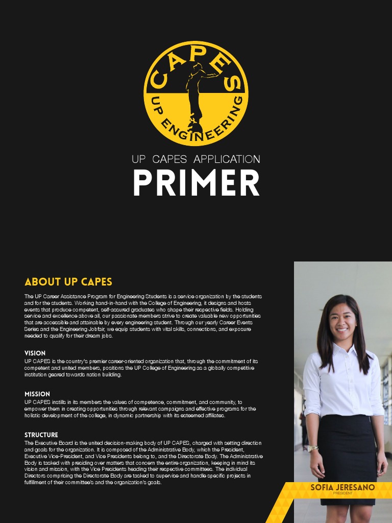 CAPES Application Primer 2015 | PDF | Logistics | Engineering