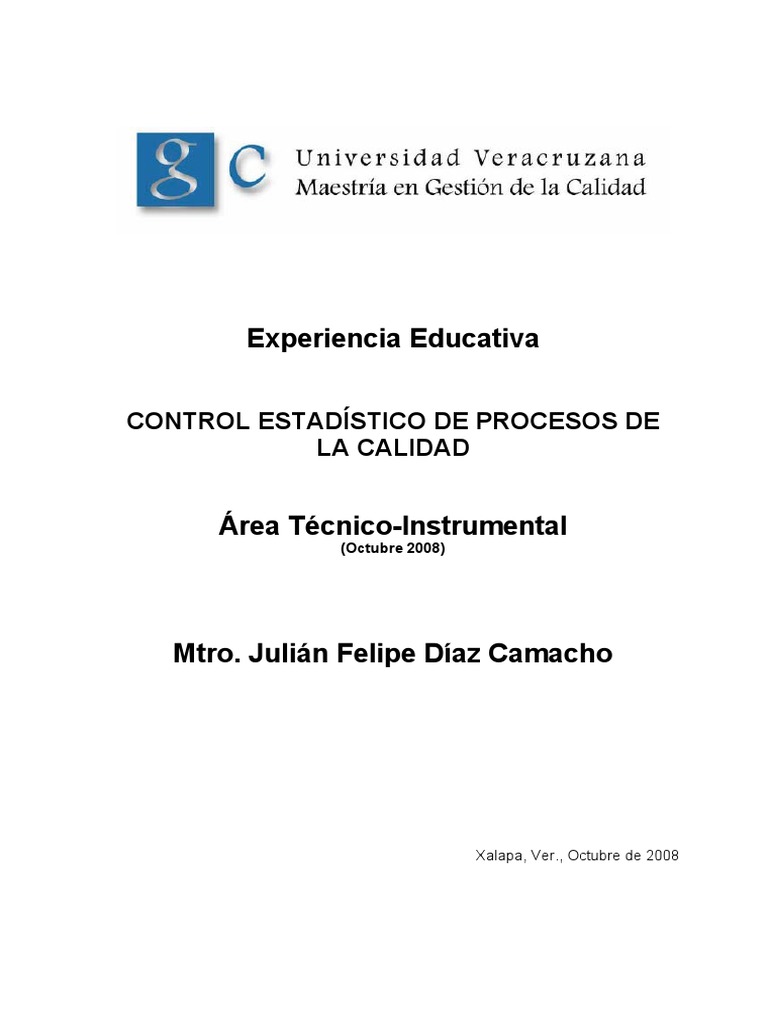 Ctol Estad Procesos Cep | PDF | Muestreo (Estadísticas) | Estadísticas