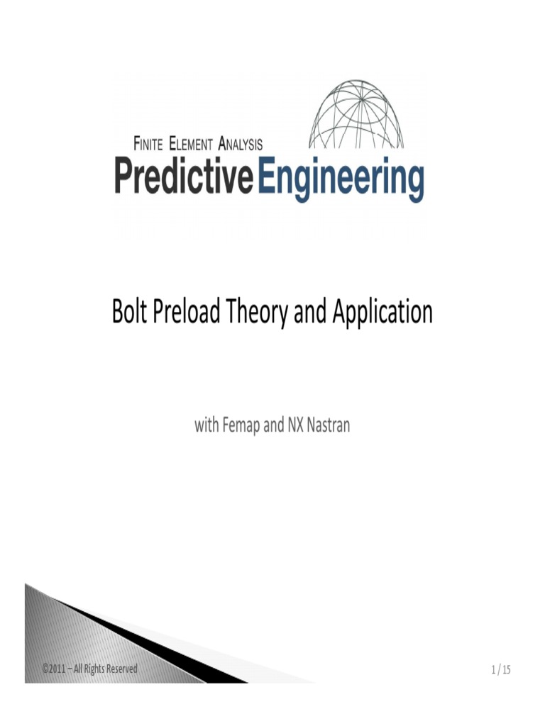 Bolt Preload-White Paper PDF | PDF | Stress (Mechanics) | Screw