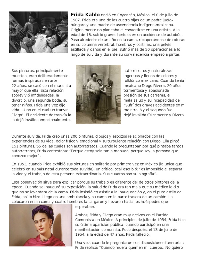 Frida Kahlo | PDF
