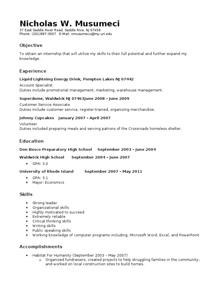 Nick Resume Updated | PDF