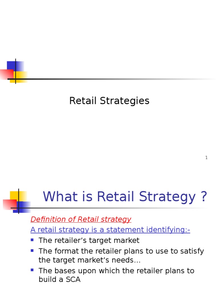 5.retail Strategies | PDF | Retail | Target Corporation