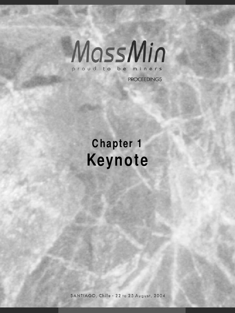 MassMin 2004 PDF | PDF | Coal Mining | Mining