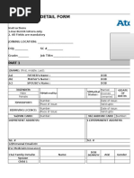 Ci Form | PDF | Employment | Loans