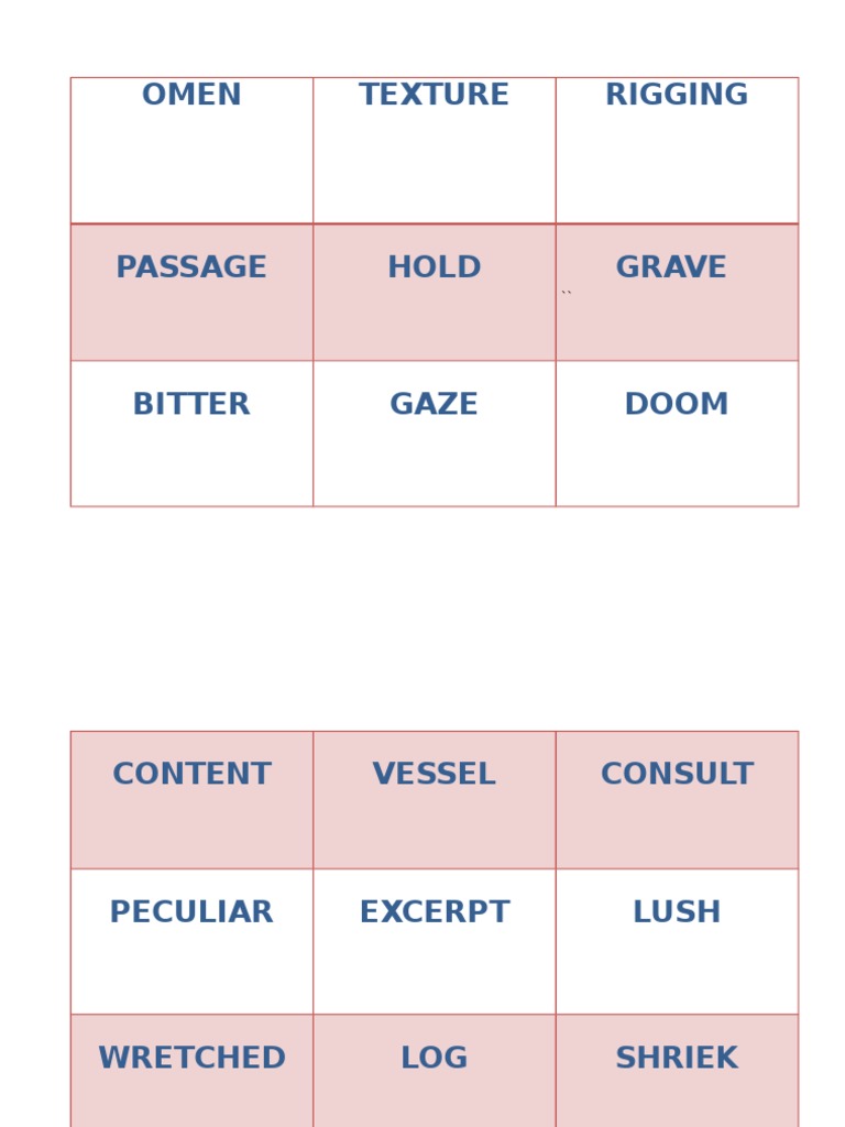 Vocab Match The Wretched Stone. | PDF | Watercraft | Ships