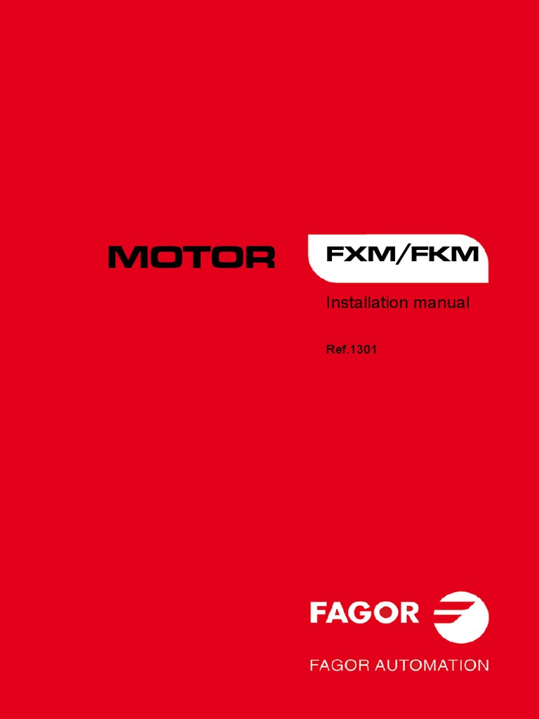 Man FXM FKM Motors | PDF | Cable | Safety