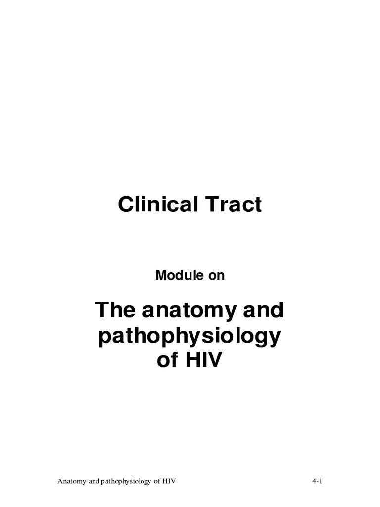 Clinical Tract: Module On | PDF | Hiv | Immune System