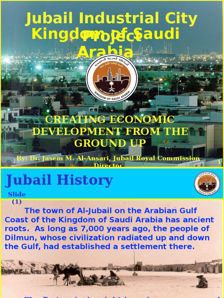 Kingdom of Saudi: Jubail Industrial City Project | PDF | Petrochemical ...