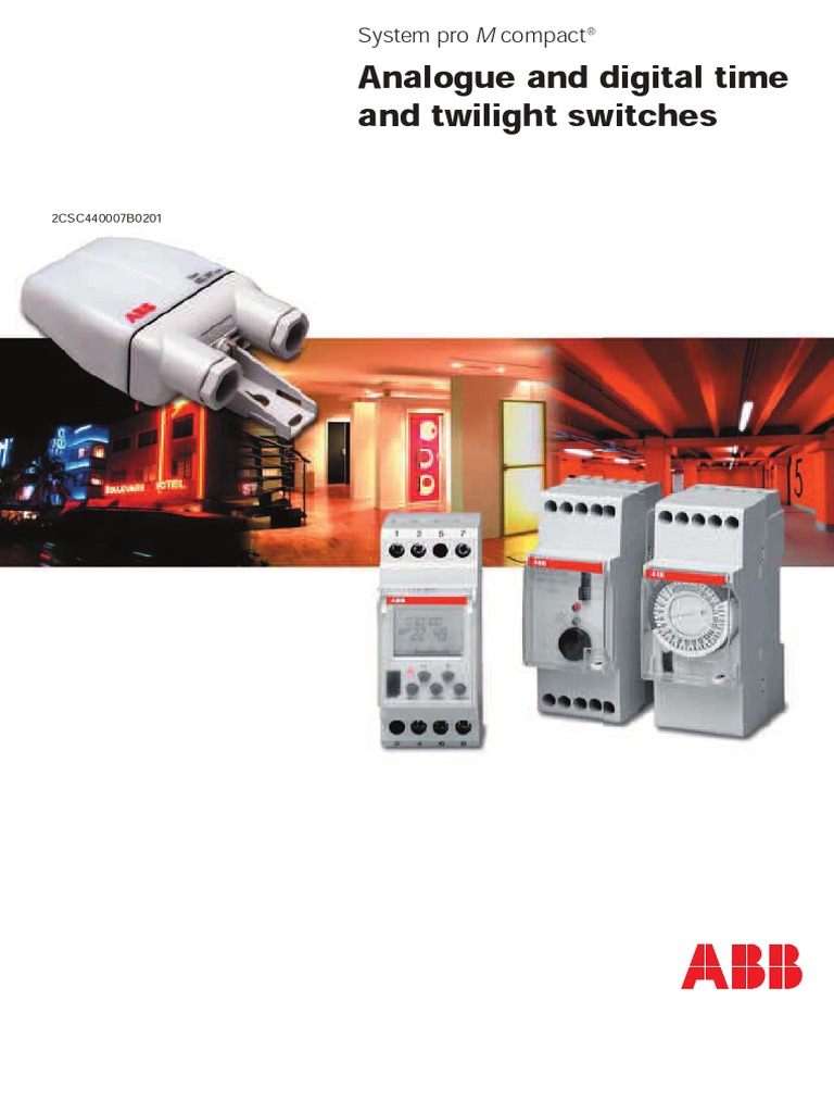 Abb at Analogue Time Switch | Twilight | Switch | Free 30-day Trial ...