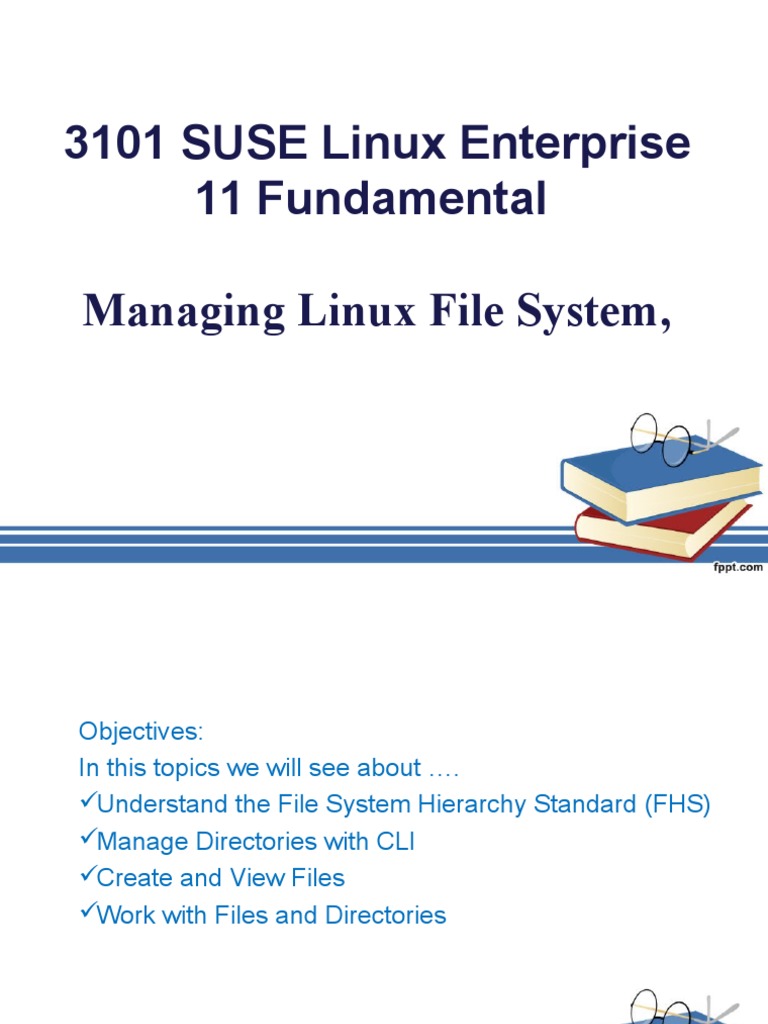 03-Managing The Linux File System | PDF | Directory (Computing ...