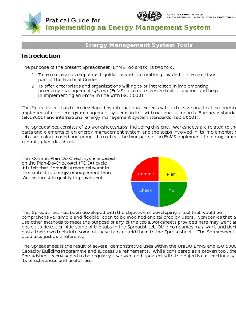 EnMS Tools | PDF | Energy Management | Audit