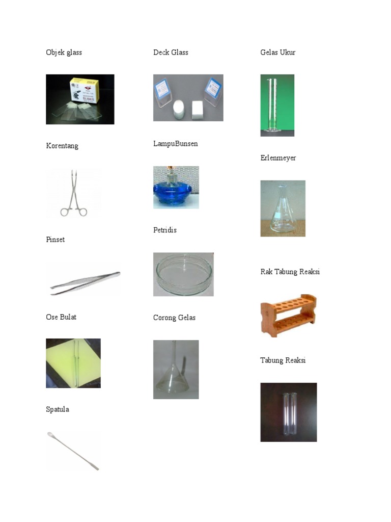 Objek Glass Deck Glass Gelas Ukur | PDF
