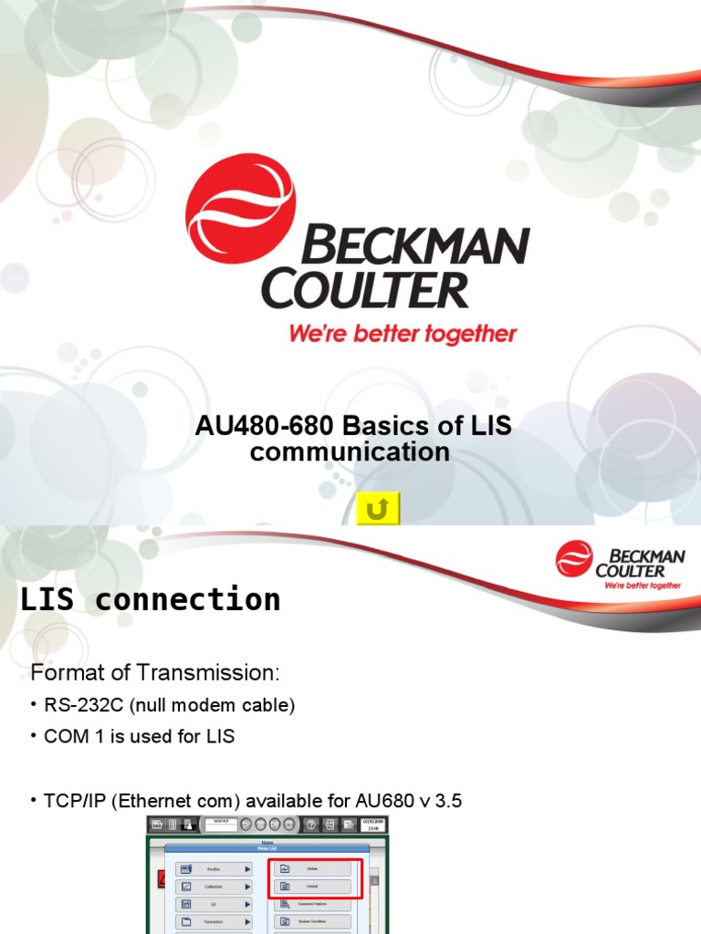 AU480-680 Basics of LIS Communication | PDF | Communications Protocols ...