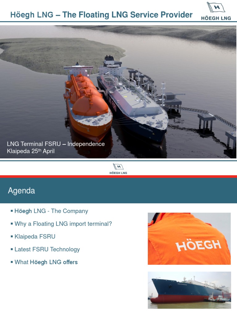 Hoegh LNG FSRU Presentation | PDF | Liquefied Natural Gas | Marine ...