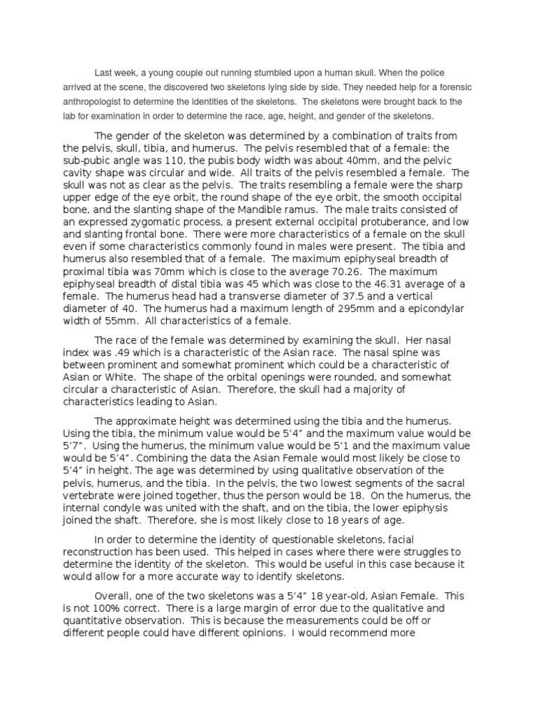 1 2 3 Hbs Case Report | PDF | Skull | Pelvis