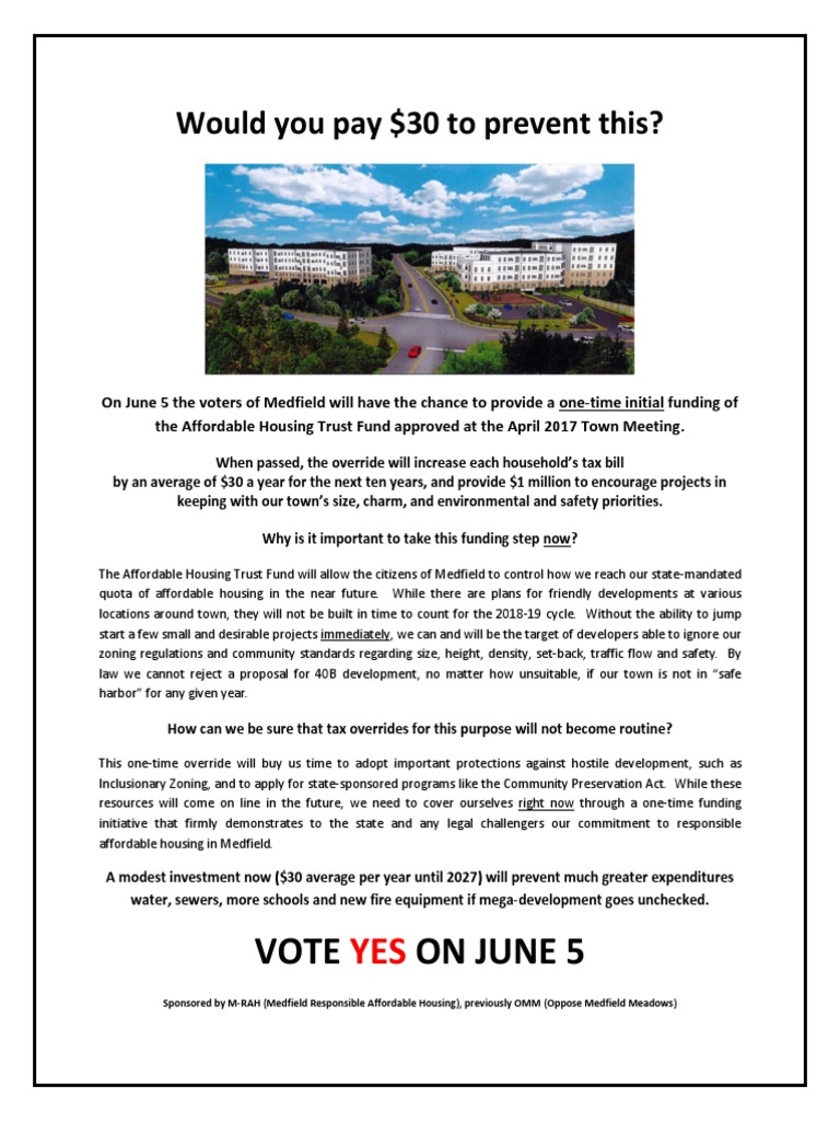 June 5 Vote Yes Flyer | PDF