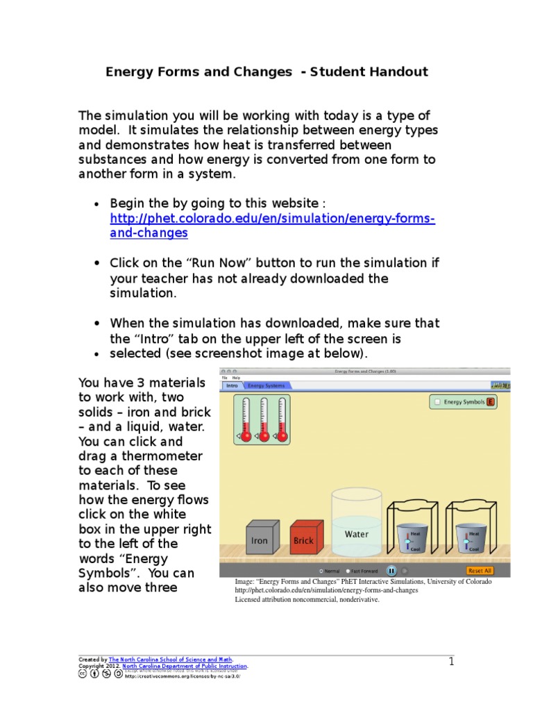 Energy Forms and Changes 4 | PDF | Heat | Temperature