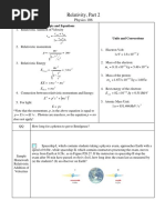 Dynamics Formula Sheet For Classes | PDF | Equations | Mathematical ...