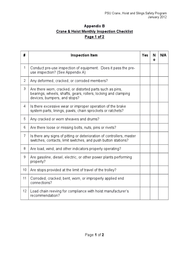 appendix_b_-_crane_and_hoist_monthly_inspection_checklist.docx | Crane ...