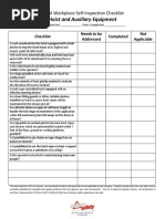 LEV Weekly Checklist | PDF | Working Conditions | Workplace