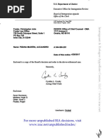 Motion To Withdraw EOIR | PDF | Removal Proceedings | Common Law