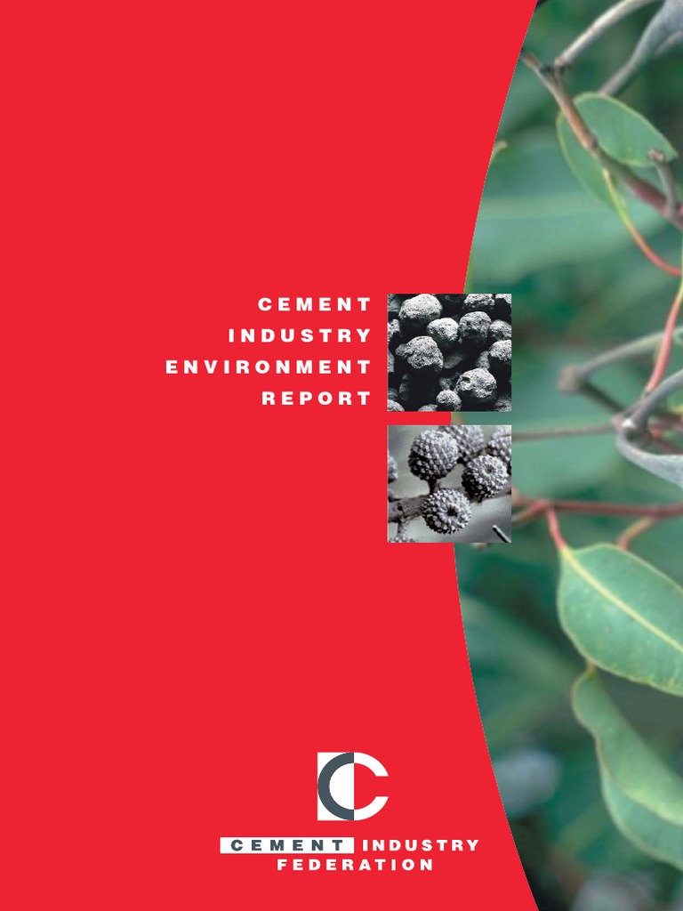 Cement Industry Environment Report 2003 | PDF | N Ox | Cement