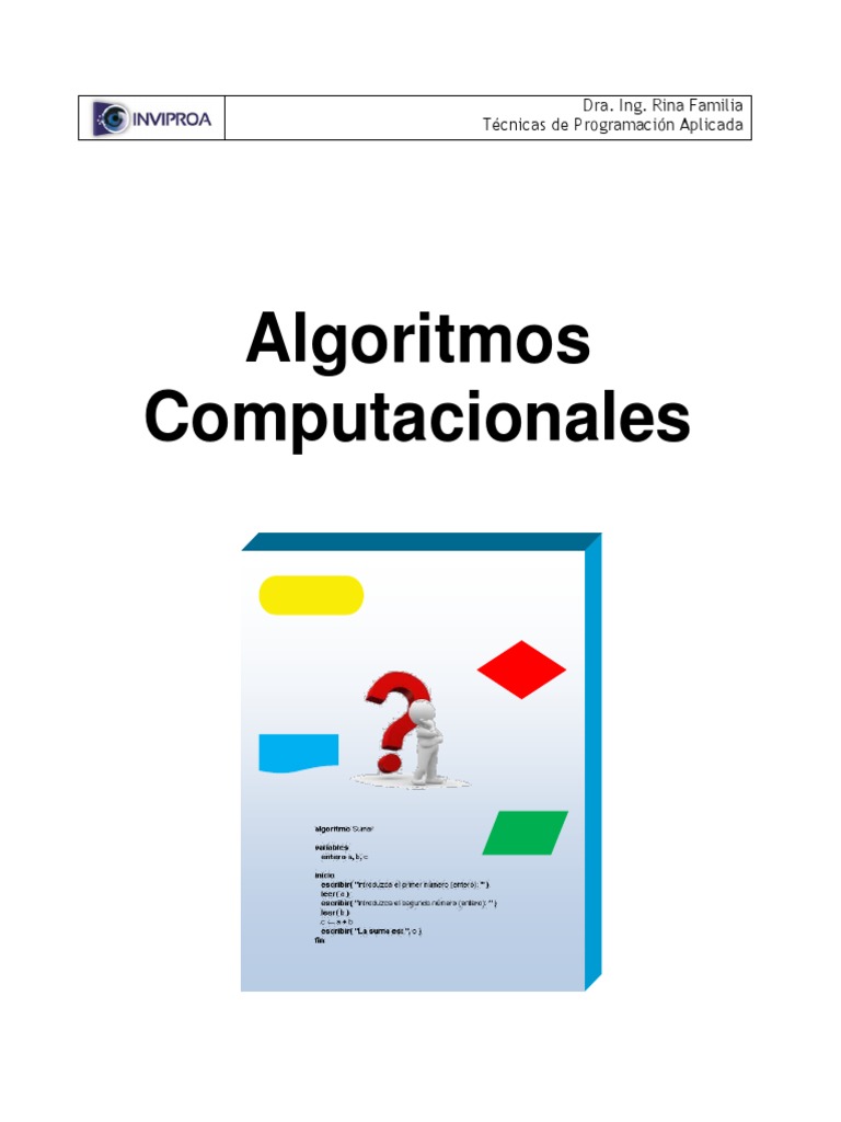 Algoritmos Computacionales | PDF | Algoritmos | Lenguaje de programación
