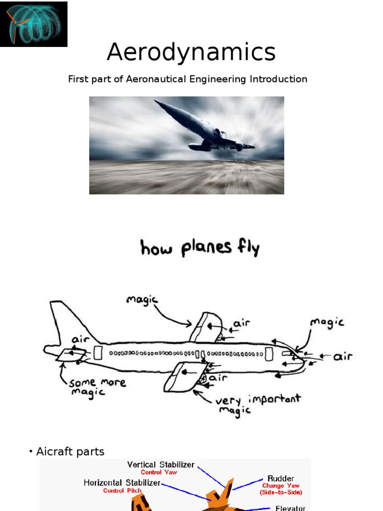 Aerodynamics First Part Of Aeronautical Engineering Introduction Pdf
