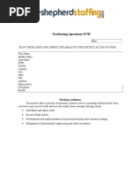 One Year Employment Contract Template | PDF