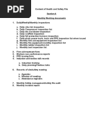 SHEQ File Index | PDF | Occupational Safety And Health | Audit