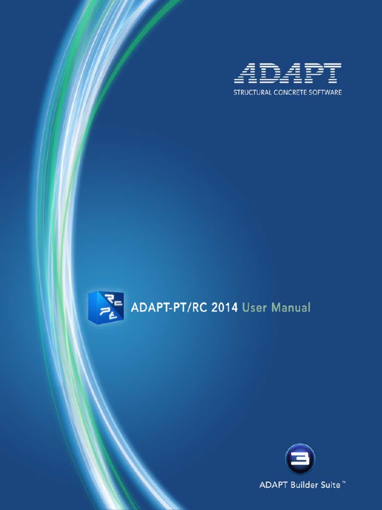 Adapt-Ptrc 2014 User Manual | PDF | Prestressed Concrete | Beam (Structure)