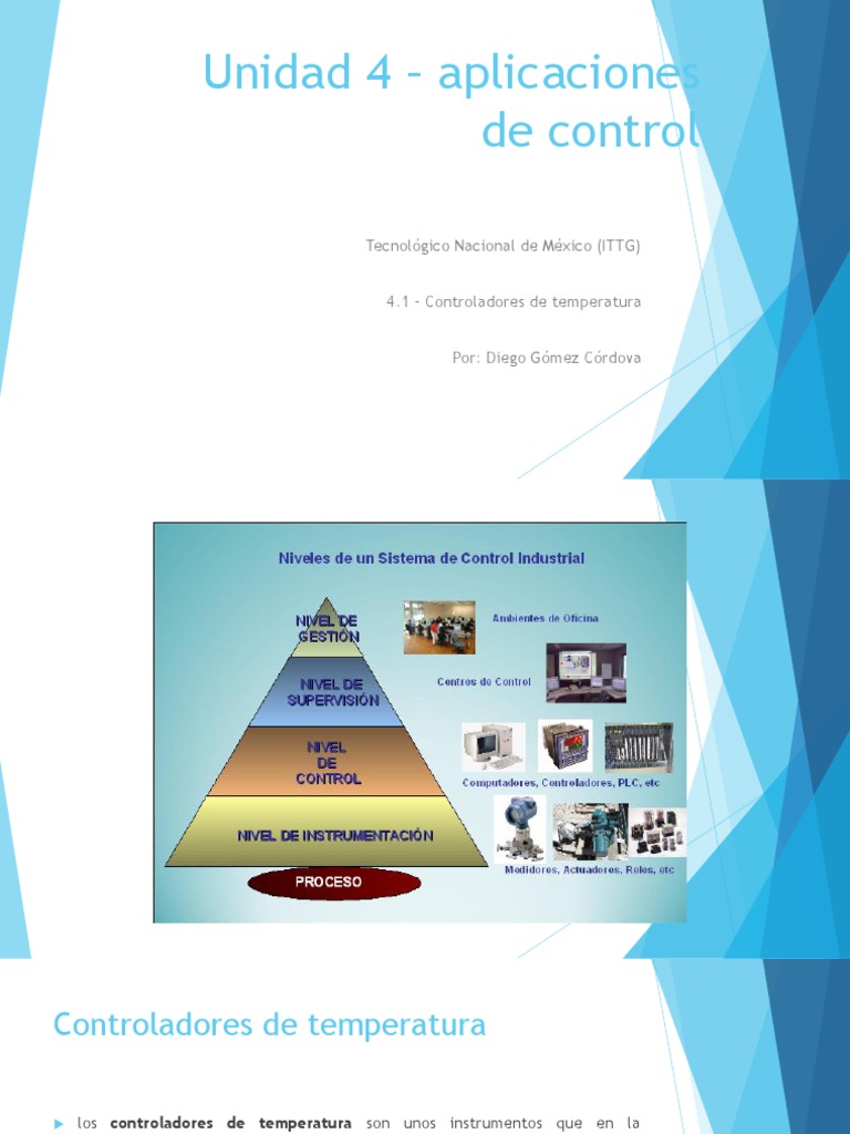 Unidad 4 Instrumentacion y Control | PDF | Temperatura | Radiación ...