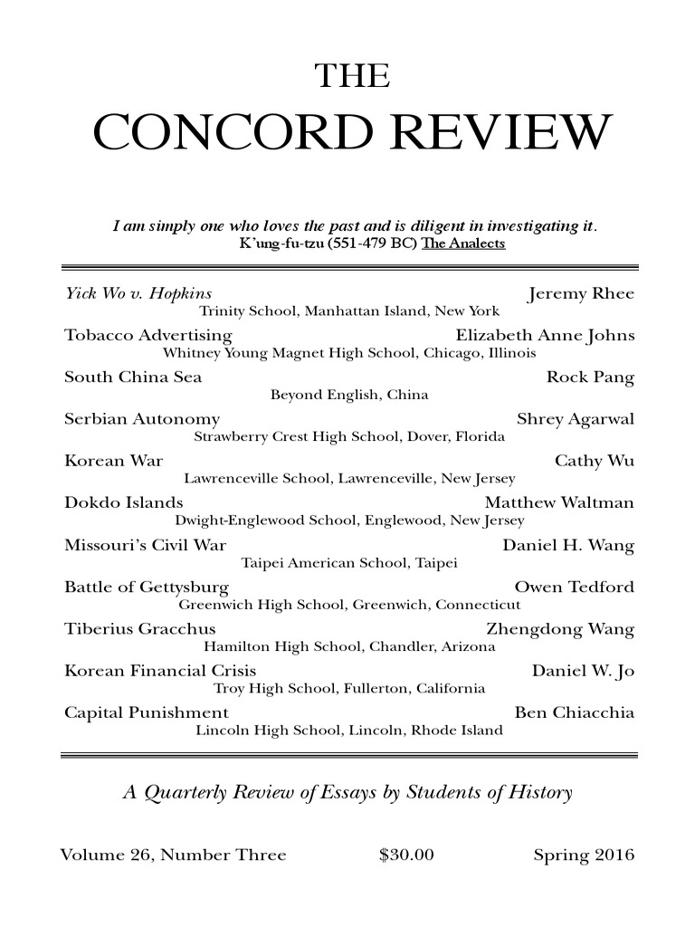 Concord Journal | PDF | Fourteenth Amendment To The United States ...