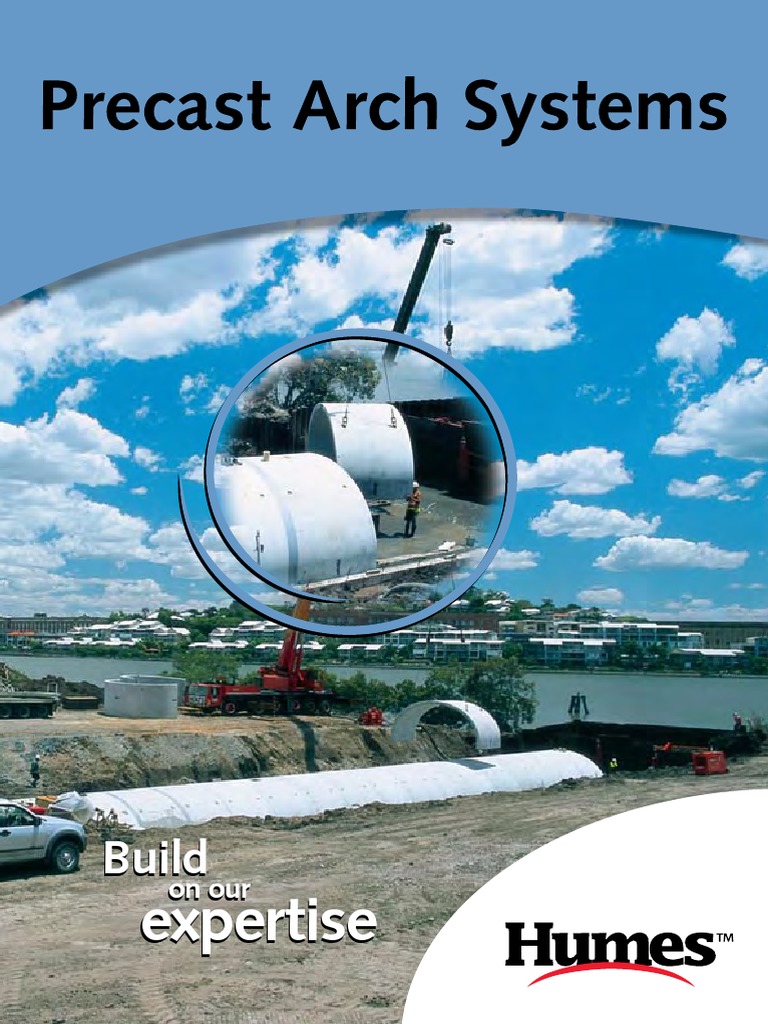 ArchesCulvertBrochure Humes | PDF | Precast Concrete | Concrete