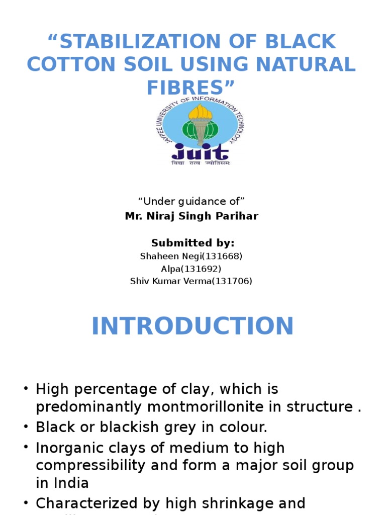 Project Presentation Final 8th Sem | PDF | Natural Materials | Manmade Materials