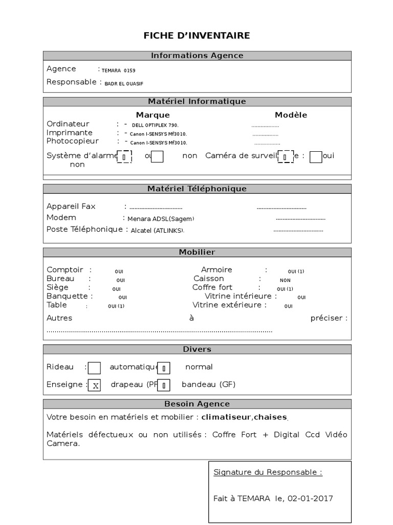 Inventaire 2016 | PDF | Matériel informatique | Ingénierie électronique