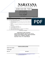 ASAT Class9 Question Paper | PDF