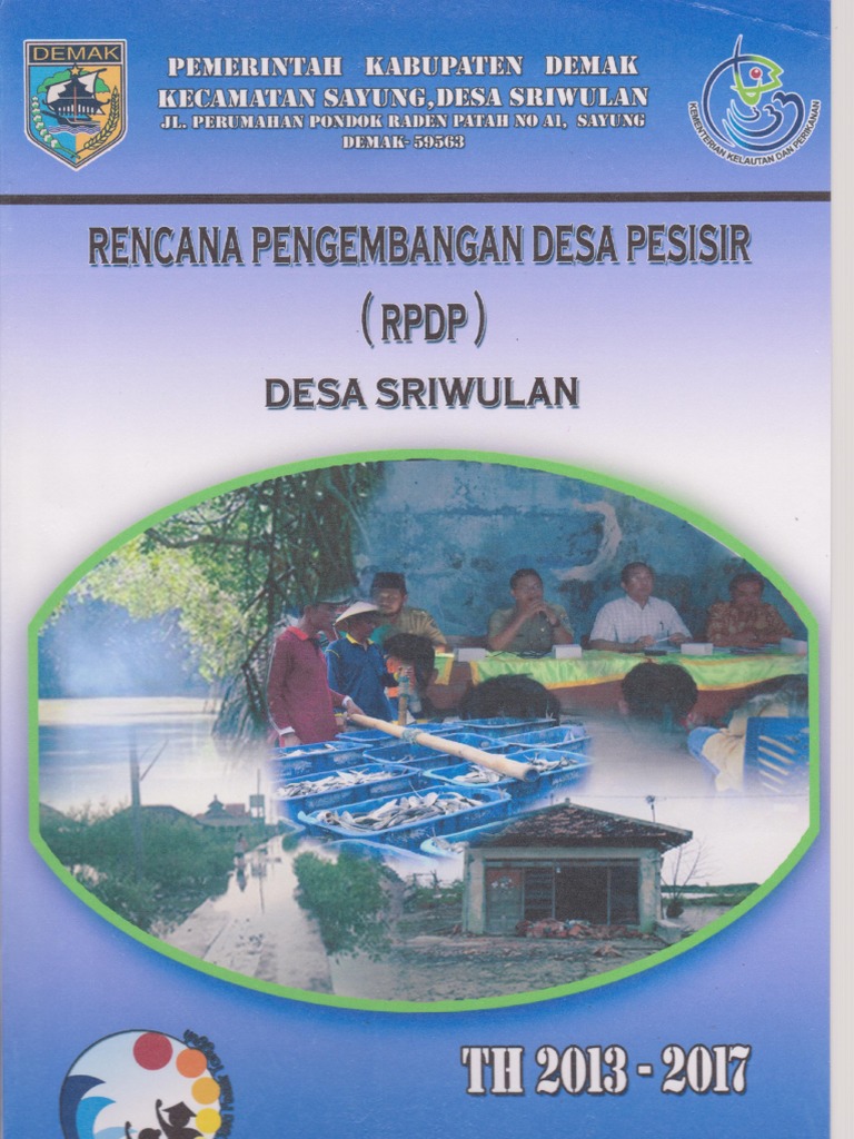 RPDP Desa Sriwulan | PDF | Bisnis | Pengelolaan Keuangan & Uang