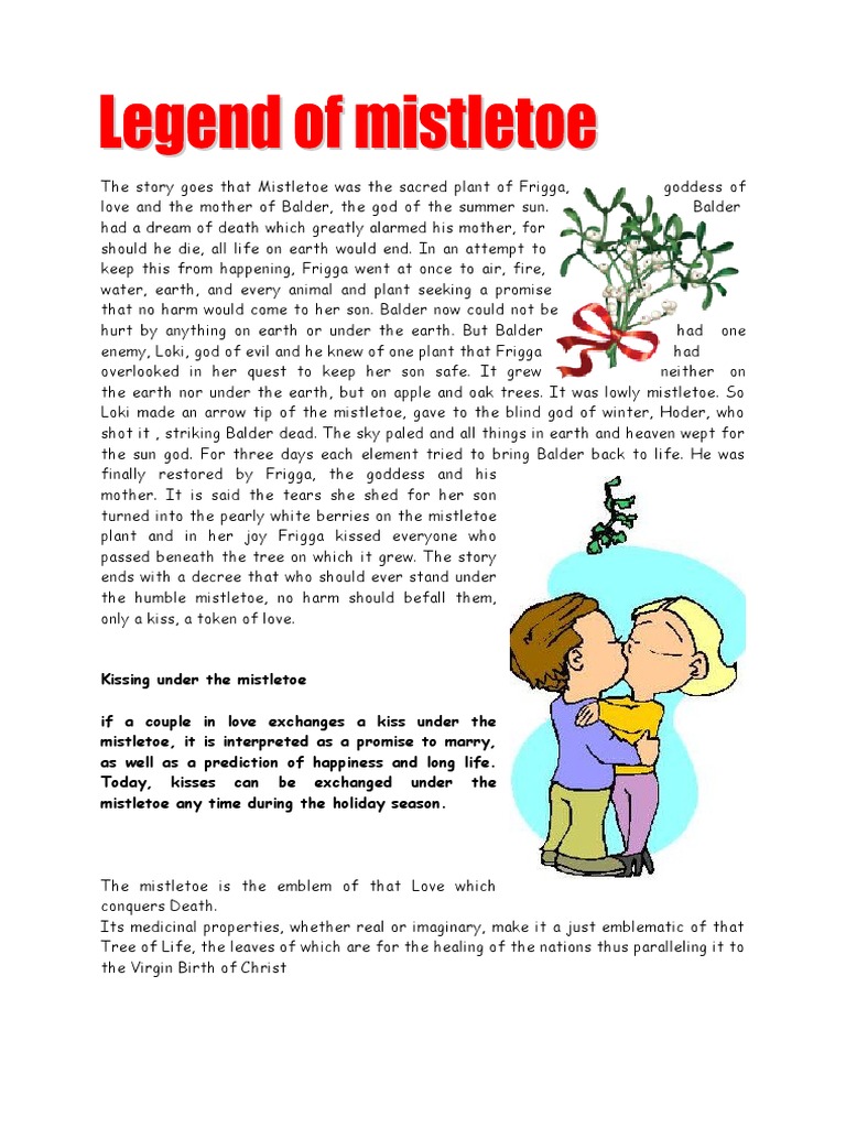 Loki and the Legend of Mistletoe | PDF | Loki (Comics) | Trees