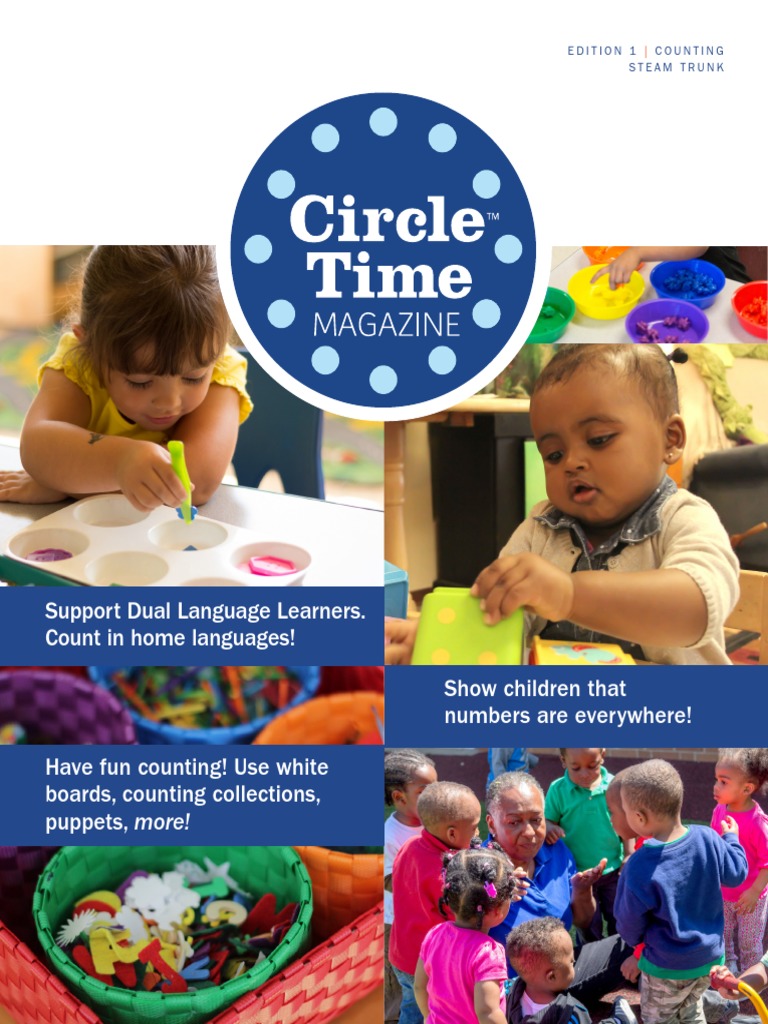 Circle Time Magazine Edition 01 | PDF | Preschool | Teaching Mathematics