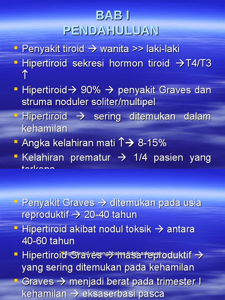 Hipertiroid 1 | PDF