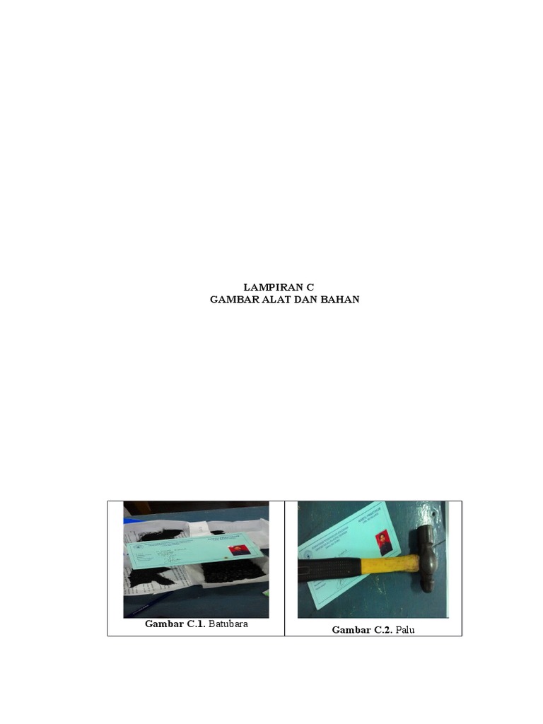 Lampiran C Gambar Alat Dan Bahan | PDF