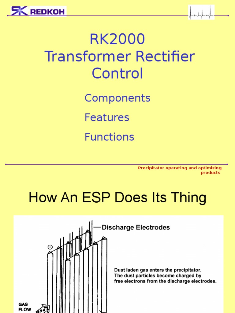 RK2000 ESP Transformer Rectifier Control System Overview | PDF | Volt ...