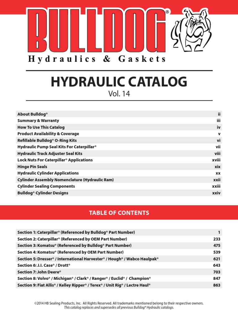 Bulldog Hydraulic | PDF | Loader (Equipment) | Construction Equipment