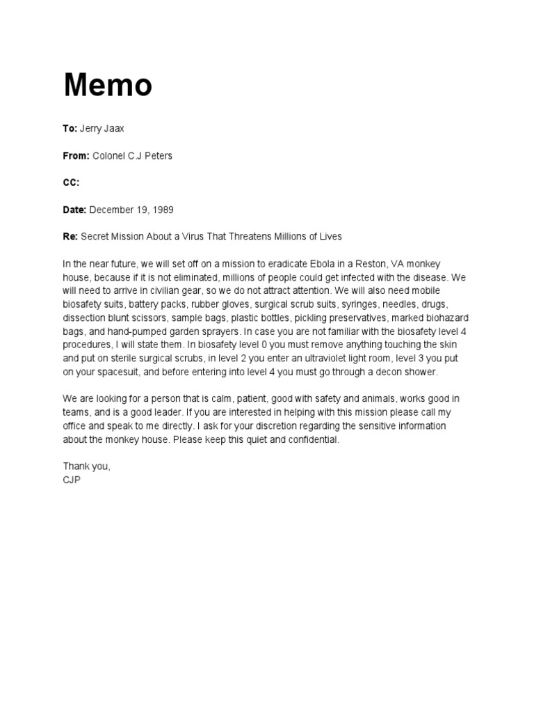 Memo | PDF | Science & Mathematics