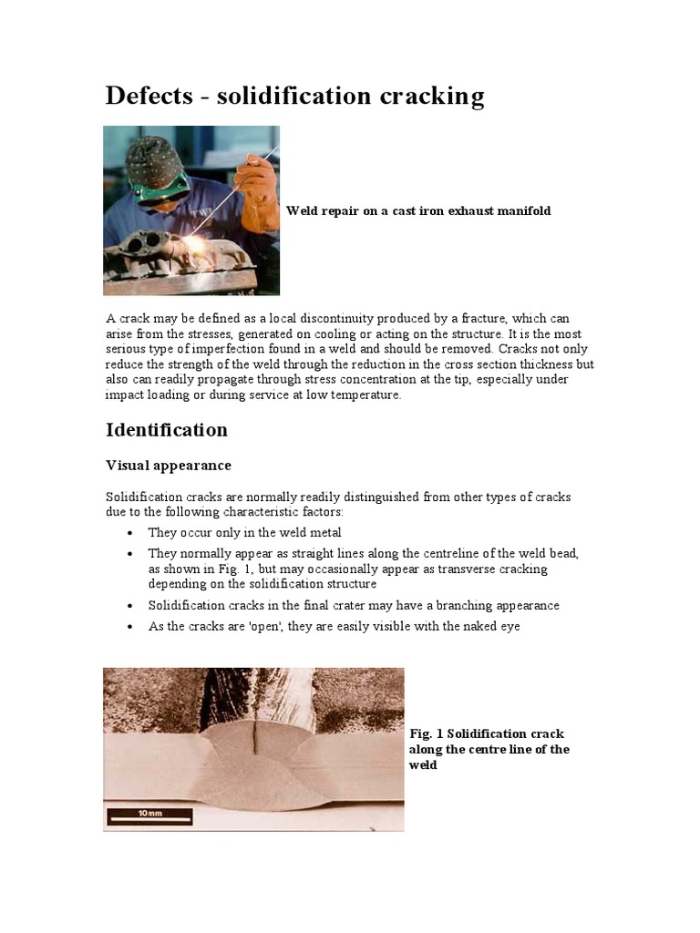 Types of Cracking | PDF | Welding | Construction