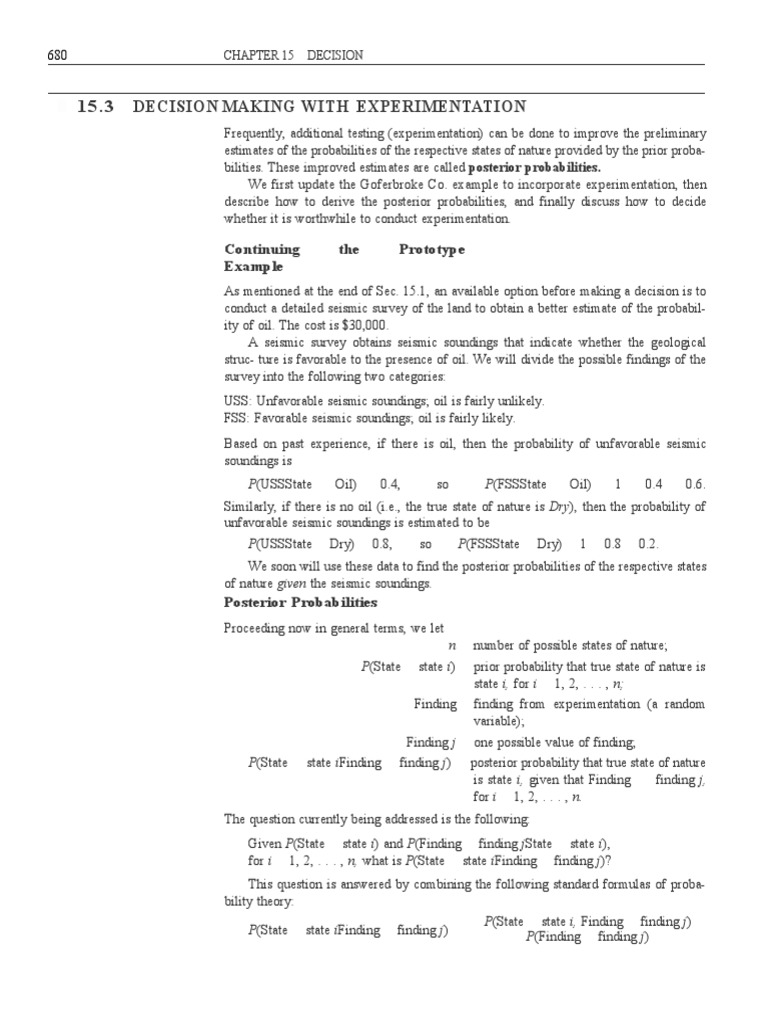 Decision Trees and Bayes Applications | PDF | Expected Value | Experiment