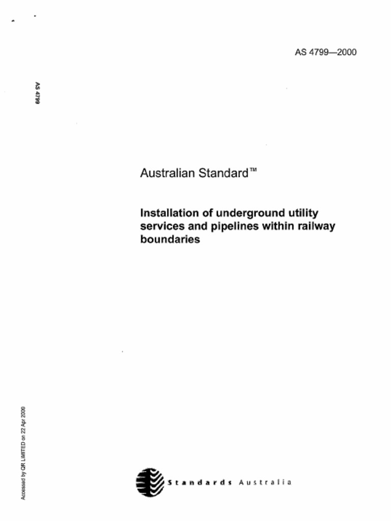 AS4799 Australian Standard PDF | PDF