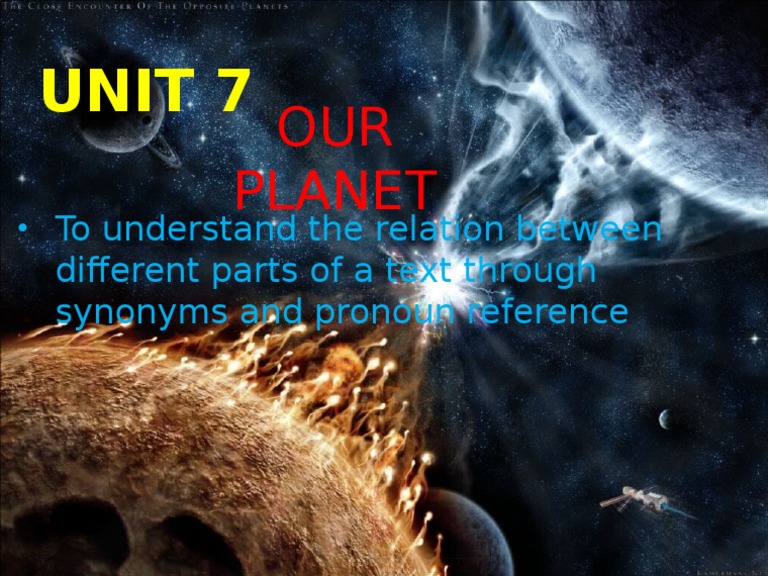 Our Planet | PDF | Language Arts & Discipline