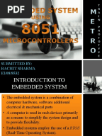 8051 Student Projects | Microcontroller